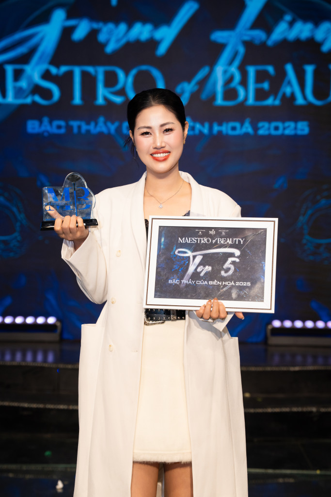 Tiffany Thương Phạm - Á quân 4 Maestro of Beauty 2025: Lan toả giá trị ...